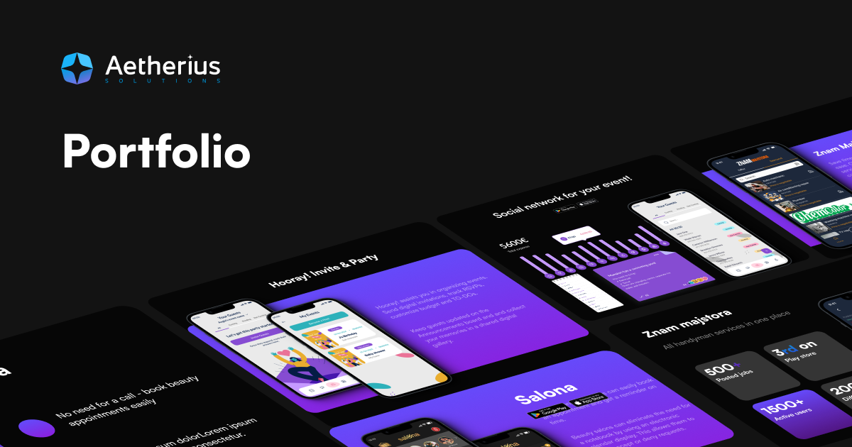 Portfolio | Aetherius Solutions